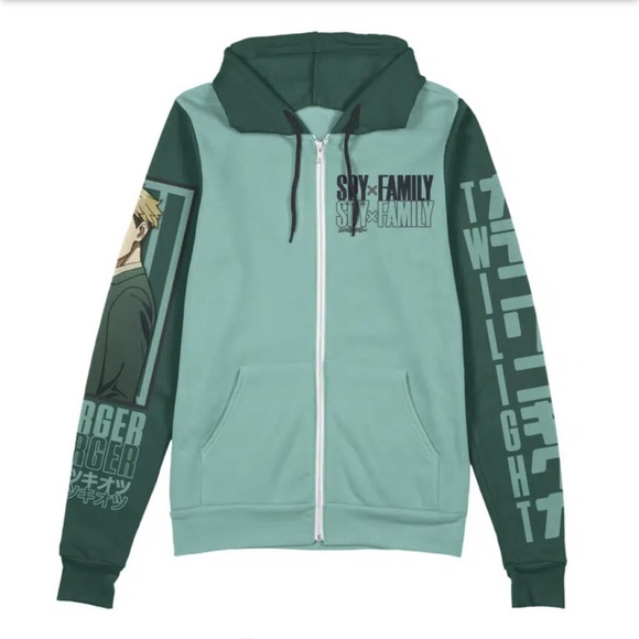 Sweaters | Loid Forger Spy X Family Streetwear Zip Hoodie Jacket | Poshmark